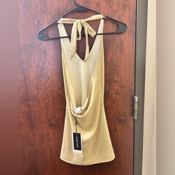 Tiger Mist | Dresses | New Opeli Dress Mini Gold Tiger Mist | Poshmark